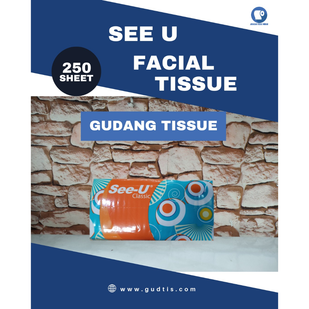 Jual Tisu SEE U 250 sheet 2 ply murah - harga 1 pcs | Shopee Indonesia