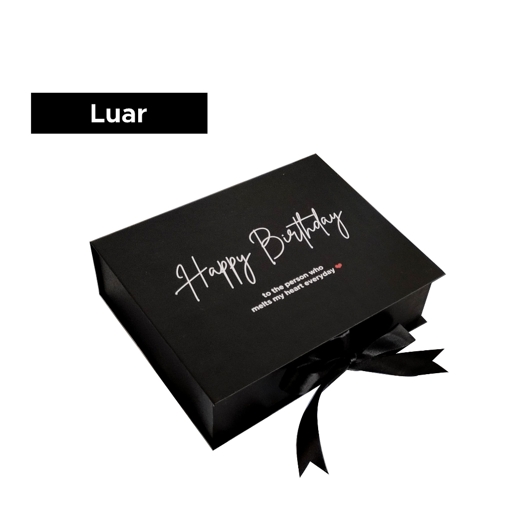 Jual Hardbox Buka Pita [25x20x7] / Box Hampers / Kotak Kado / Box Pita ...