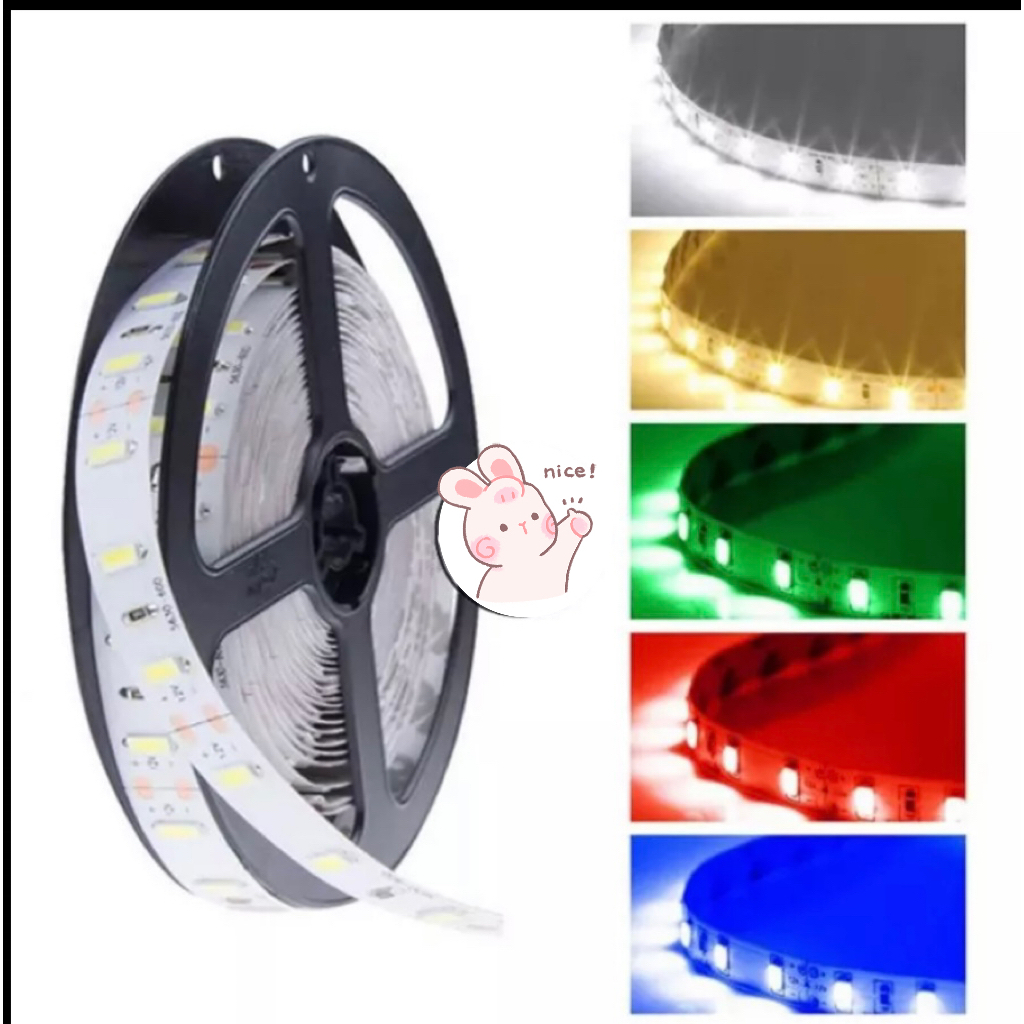 Jual LED STRIP 3528 IP44 DC 12V 4M FULL WATERPROOF LAMPU PLAFON LAMPU ...
