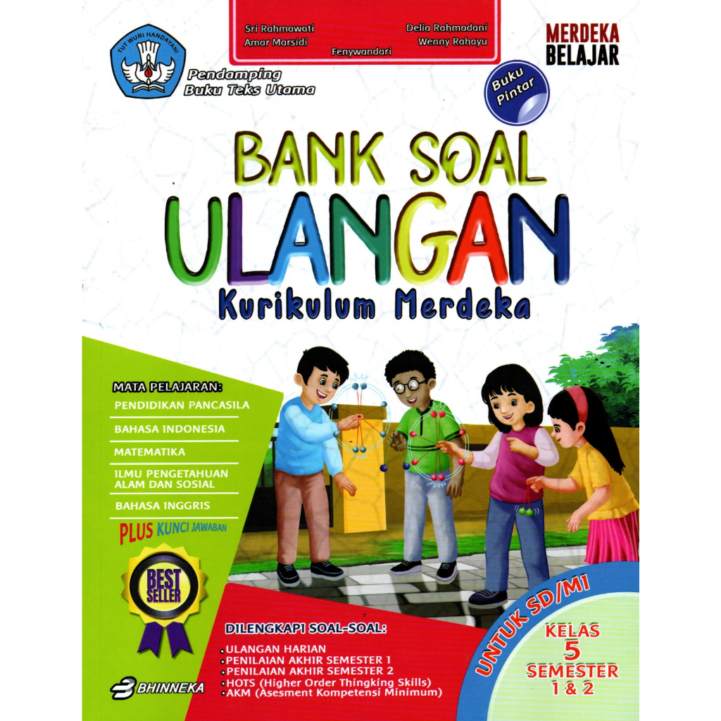 Jual BUKU BANK SOAL ULANGAN / LATIHAN SOAL KURIKULUM MERDEKA SD KELAS 1,2,3,4,5,6 | Shopee Indonesia