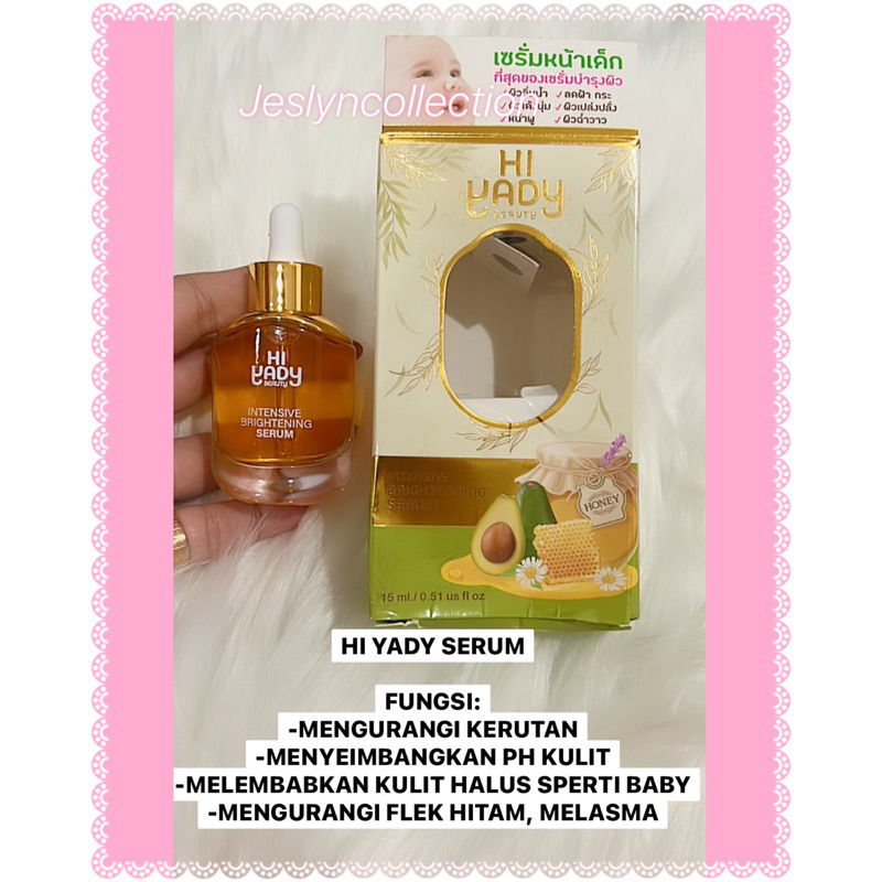 Jual HIYADY SERUM ORIGINAL THAILAND 15 Ml / SERUM KERUTAN | Shopee ...