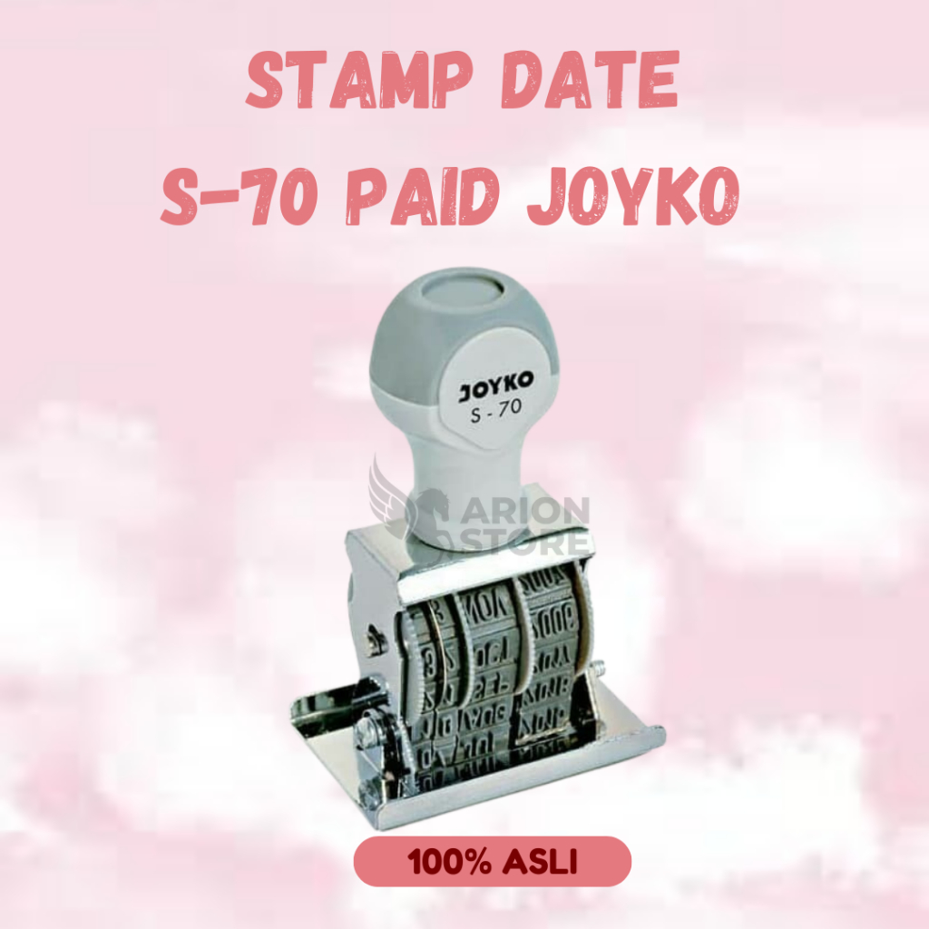 Jual [ARION STORE] Stempel Tanggal / Date Stamp Stampel Tanggal Lunas S ...