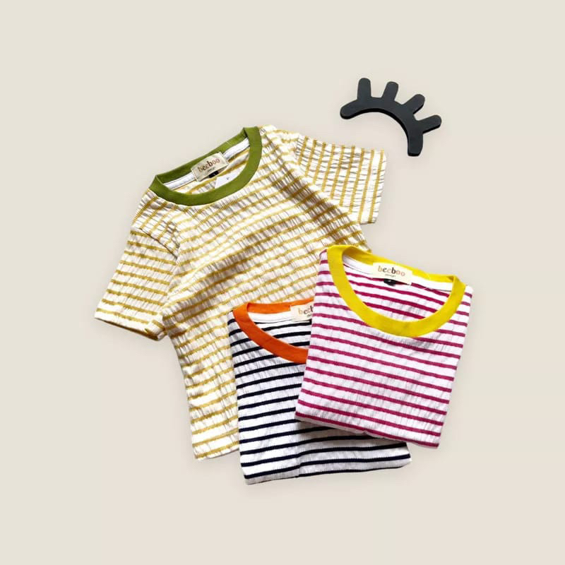 Jual BLOCK STRIPE TEE | Shopee Indonesia