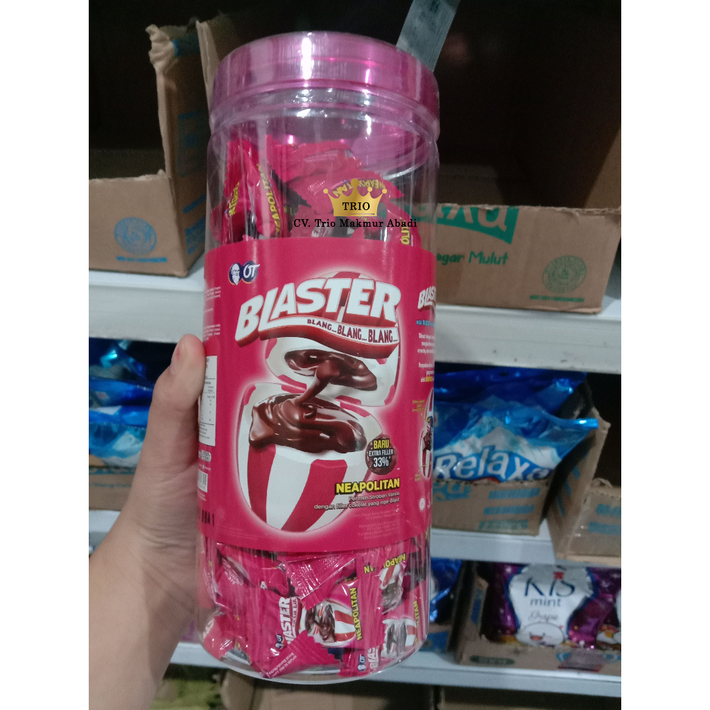Jual Permen Blaster Neopolitan 375g | Shopee Indonesia