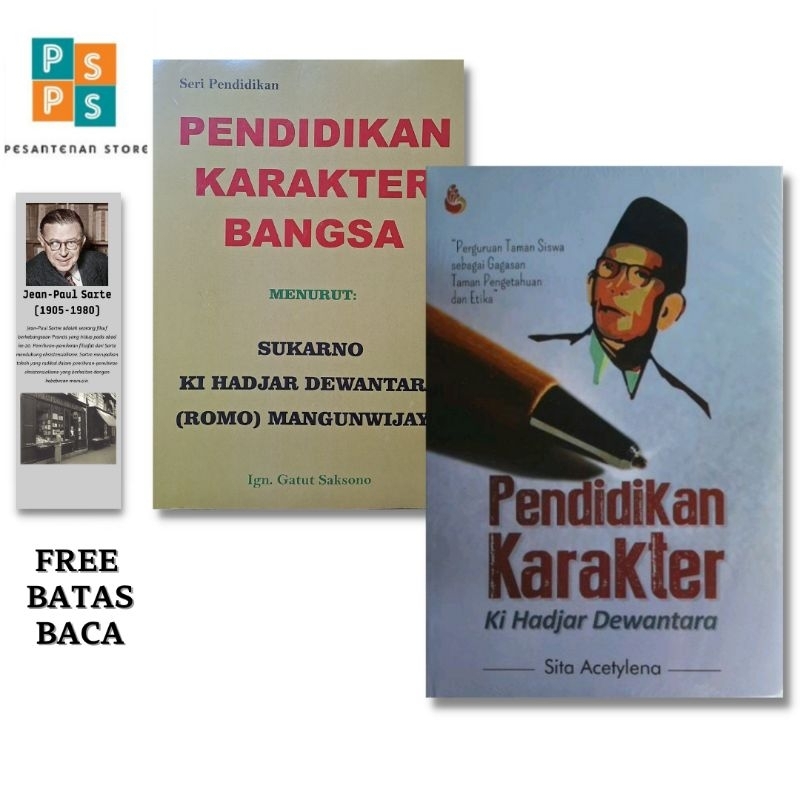 Jual Buku Pendidikan Karakter Ki Hajar Dewantara - Buku Pendidikan Karakter Bangsa Menurut ...