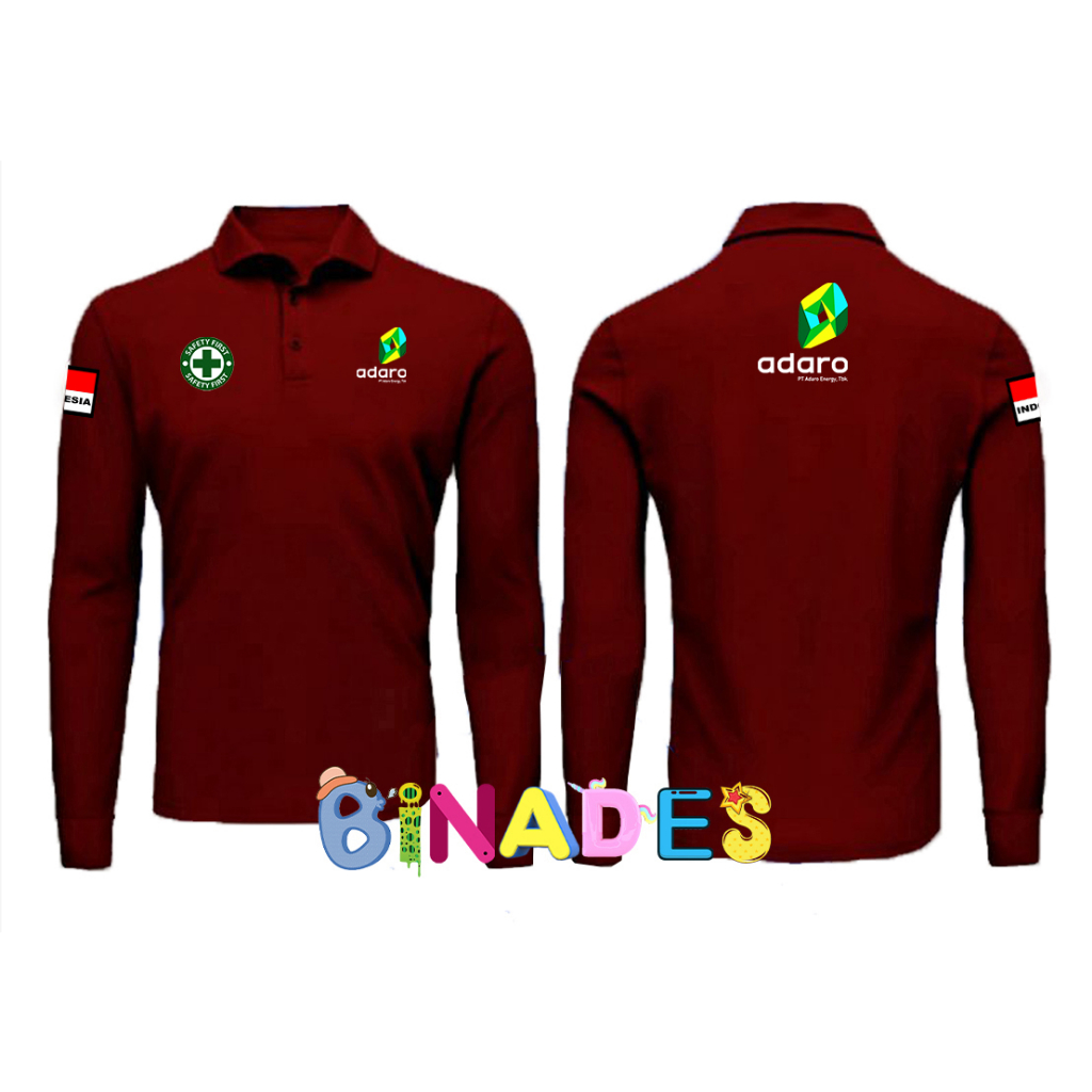 Jual BAJU T-SHIRTS KERAH MODEL POLO PT ADARO ENERGI TBK BINADES ...