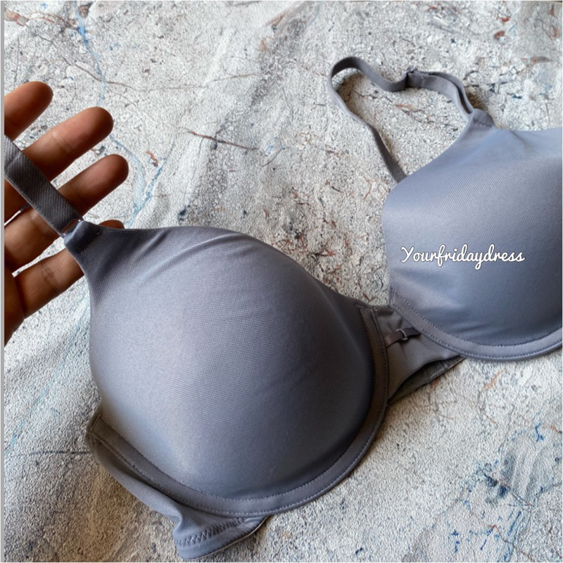 Jual Varette JUMBO Heavenly Coverage T-Shirt Bra seamless Satin Bra ...