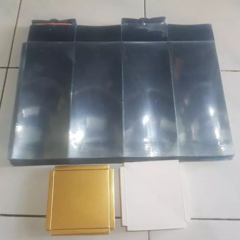 Jual Mika Souvenir 10x10x25 Include Alas Emas 10 pcs | Shopee Indonesia