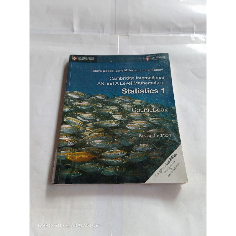 Jual BUKU CAMBRIDGE INTERNATIONAL AS AND A LEVEL MATHEMATICS STATISTICS ...