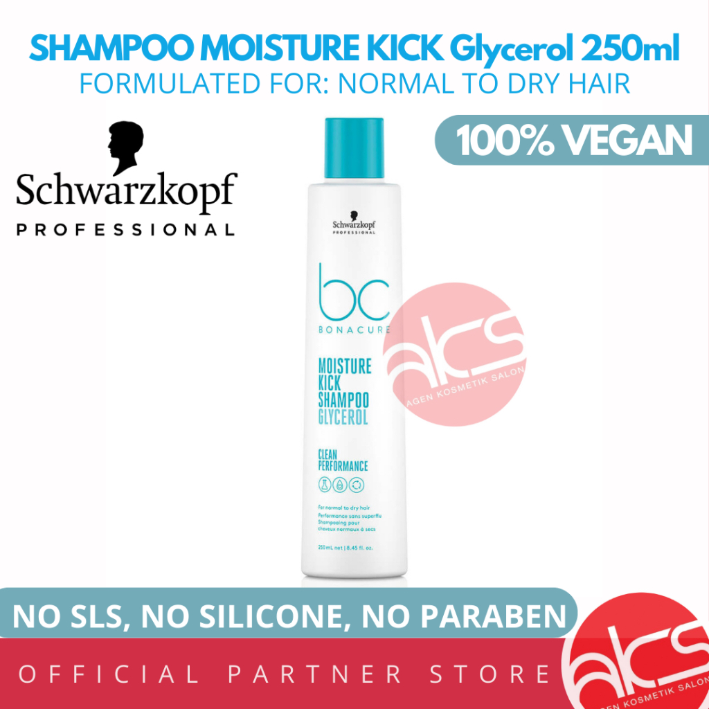 Jual NEW Schwarzkopf MOISTURE KICK Glycerol Shampoo 250ml | Shopee ...