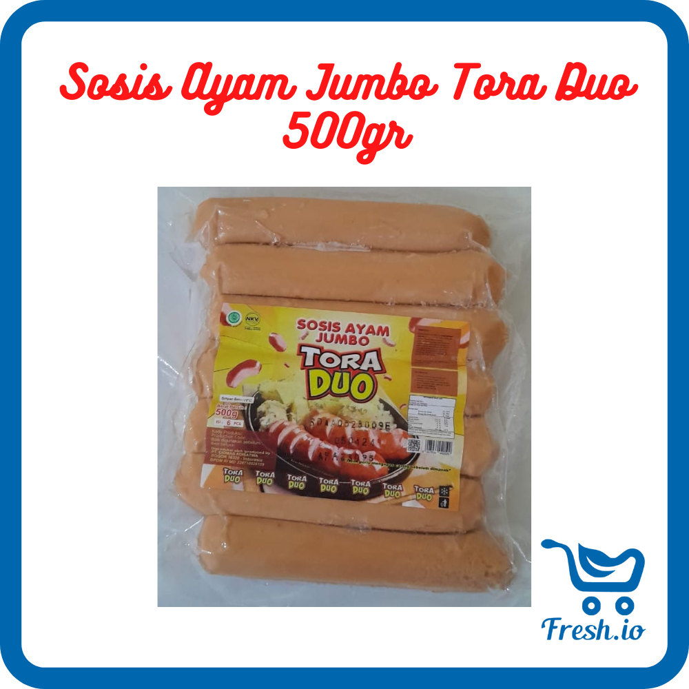 Jual Sosis Ayam Jumbo Tora Duo 500gr | Shopee Indonesia