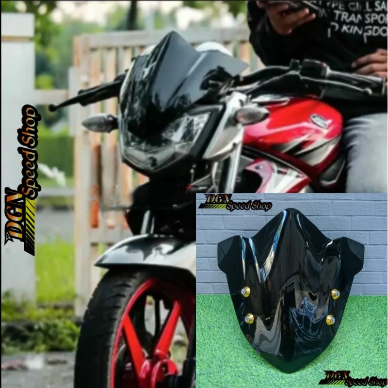 Jual VISOR VIXION OLD VIXION LAMA MODEL TERBARU WINDSHIELD VIXION OLD ...