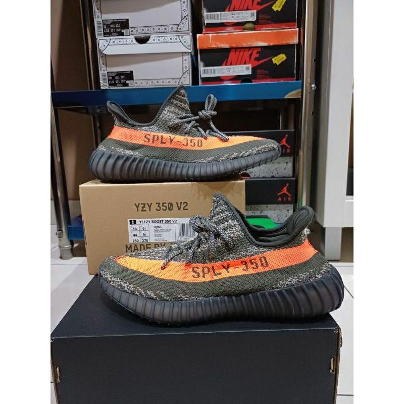 Jual Adidas Yeezy Boost 350 V2 Carbon Beluga Original | Shopee Indonesia