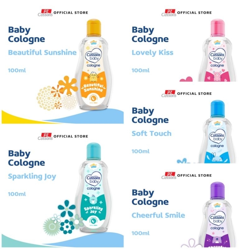 Jual Cussons Baby Cologne 100 ml (5 Varian) | Shopee Indonesia
