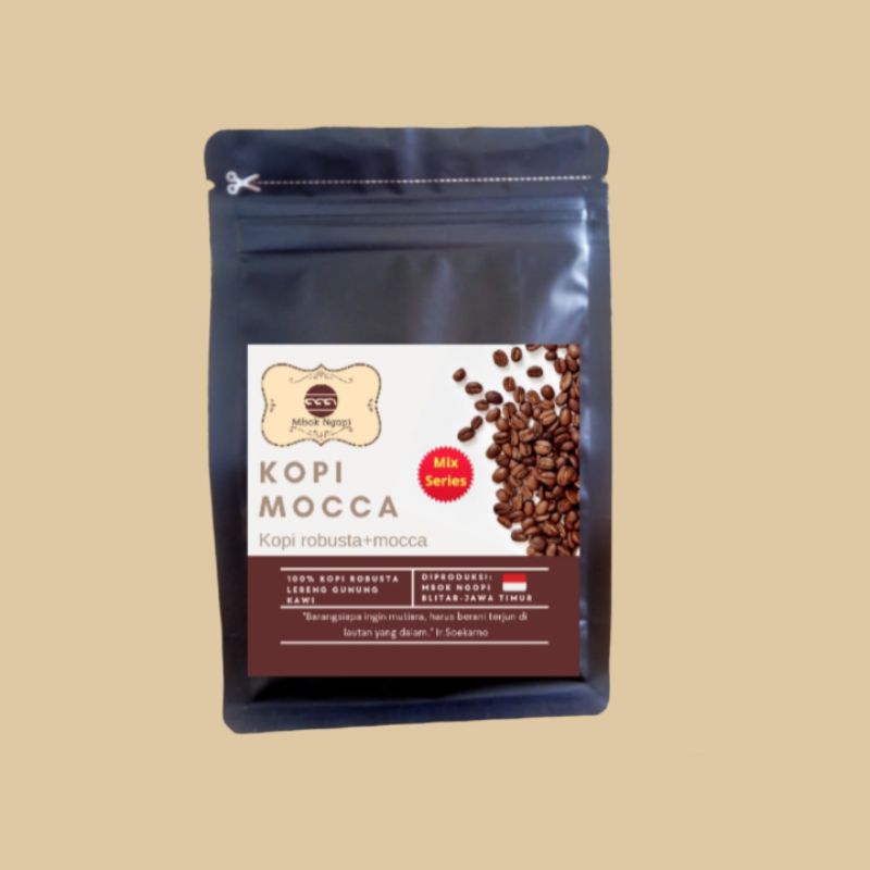 Jual KOPI MOCCA - MBOK NGOPI 200gr | Shopee Indonesia