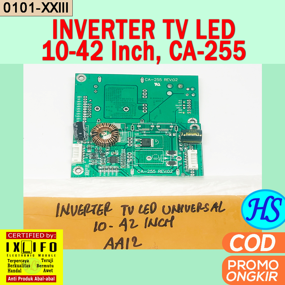 Jual Inverter LED Backlight TV Universal 10-42 inch | Shopee Indonesia