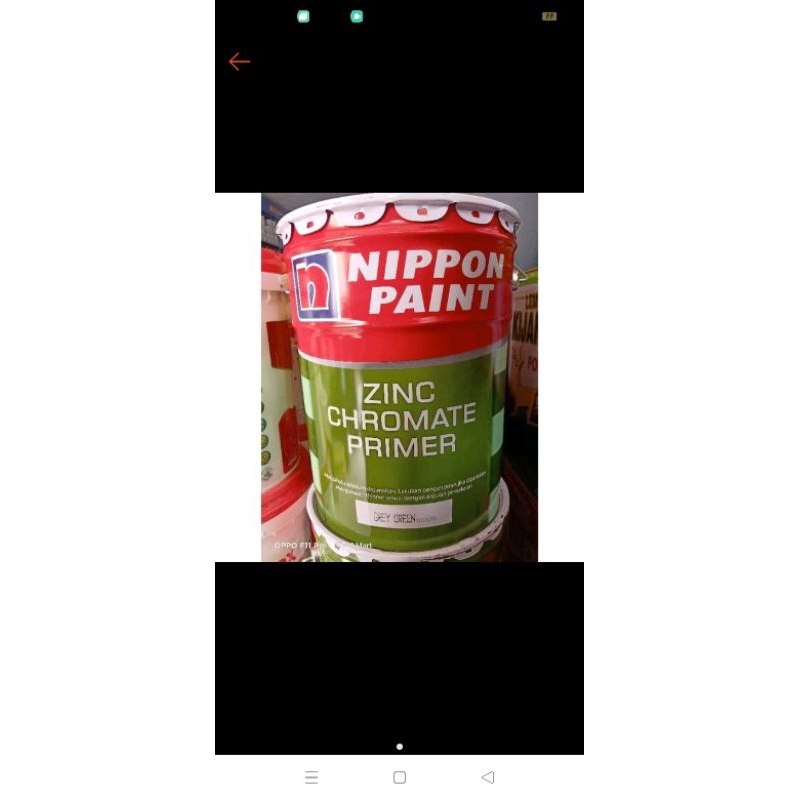 Jual ZINC CHROMATE PRIMER GREY GREEN 20KG(EKSPEDISI) | Shopee Indonesia