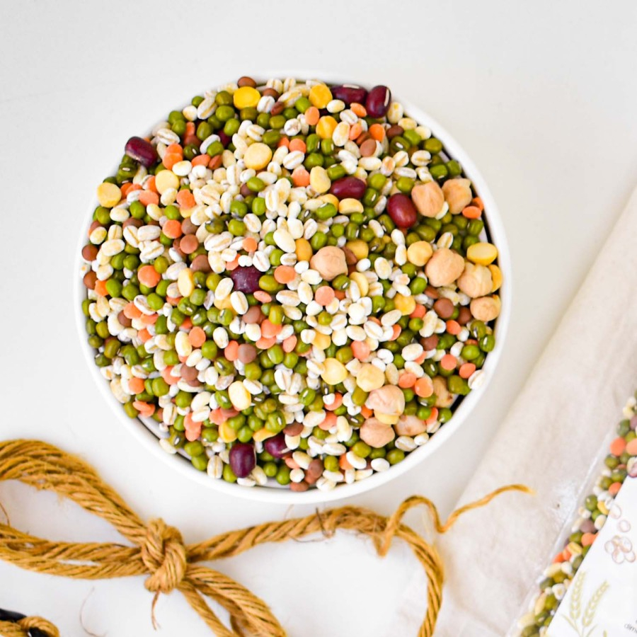 Jual Neo Multigrain Mix 1kg (Lentils, Mungbean, Pearl Barley, Adzuki ...