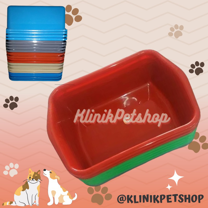 Jual Litter Box - Liter Box Bak Pasir Kucing Pup Ukuran M Tempat Pup ...