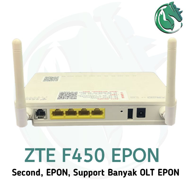 Jual ONT EPON ONU ZTE ZXHN F450 ACCESS POINT WIRELESS WIFI BUKAN F660 ...
