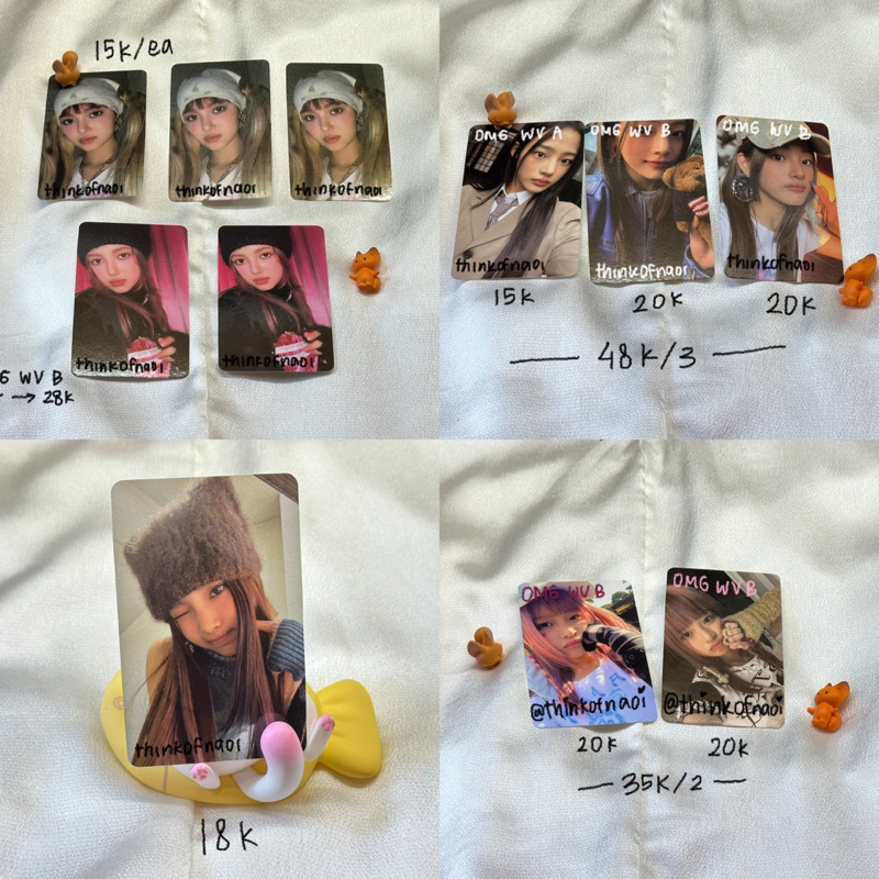 Jual newjeans pc omg weverse b minji hyein danielle hanni haerin topi ...