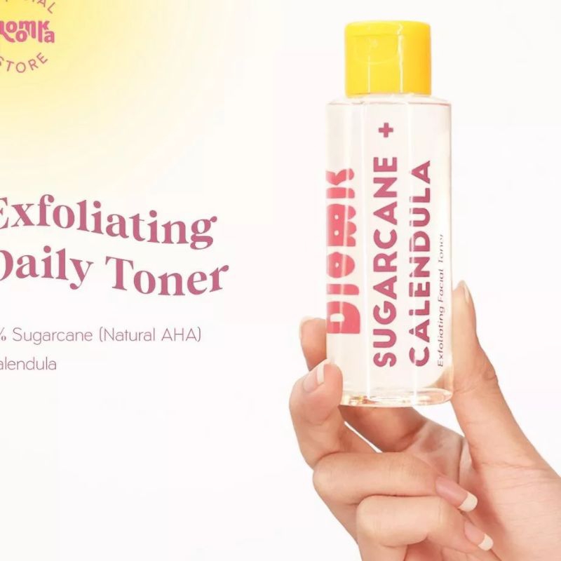 Jual Bloomka Sugar Cane + Calendula Exfoliating Facial Toner | Shopee ...