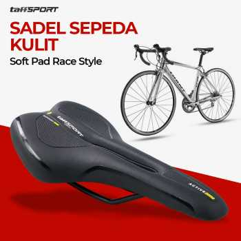 Jual TaffSPORT Jok Sadel Sepeda Kulit Soft Pad Race Style - 2354H ...