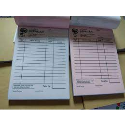 Jual Buku Nota Kwitansi Custom Pembayaran Nota Kontan Nota Toko 1,2,3 ...