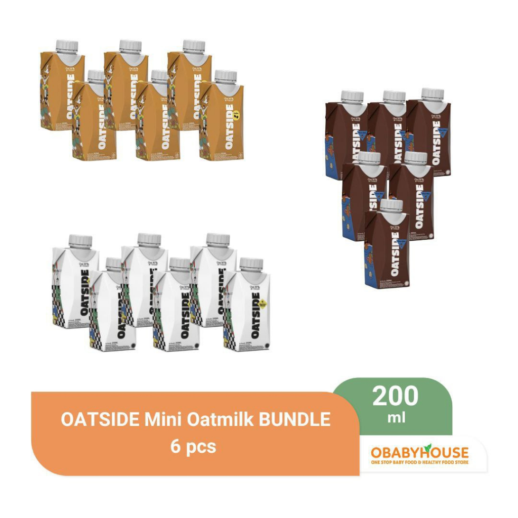 Jual OATSIDE Mini Oatmilk 200 ml BUNDLE 6 pcs | Shopee Indonesia
