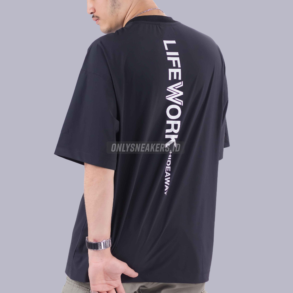 Jual LIFE WORK LOGO DRAW STING BLACK TEE (100% AUTHENTIC) | Shopee ...