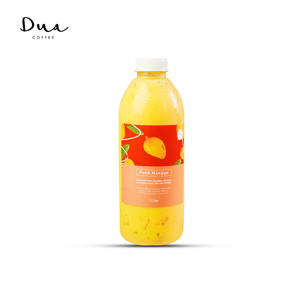 Jual Petik Mangga Dua Coffee Minuman Kemasan Botol 1 liter | Shopee ...