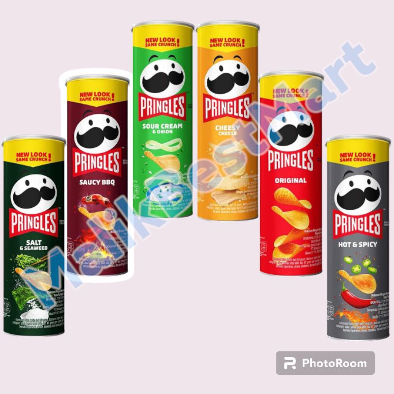 Jual Pringles Potato Crisps All Variant 107g | Shopee Indonesia