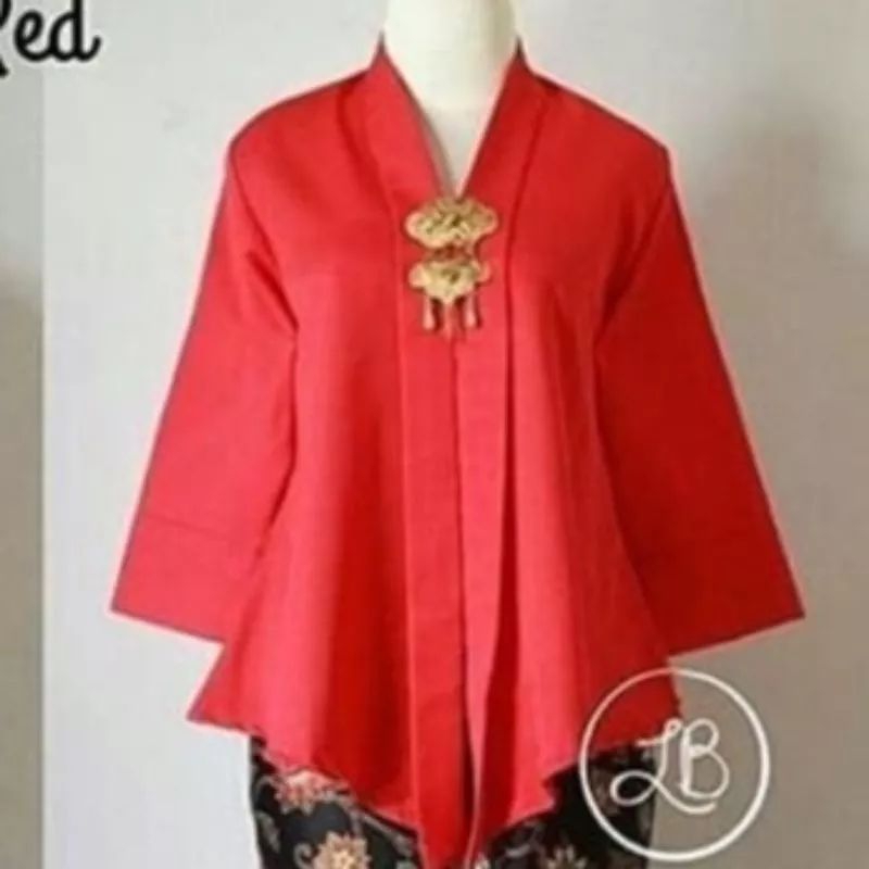 Jual BAJU KEBAYA ATASAN FLOY POLOS BALOTELI ~ KEBAYA UNTUK WISUDA DAN ...