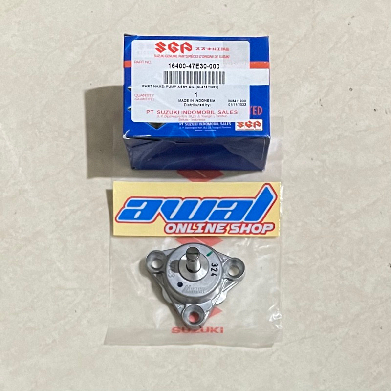 Jual POMPA OLI SUZUKI SATRIA FU KARBU 2004-2015 ORIGINAL SGP | Shopee ...