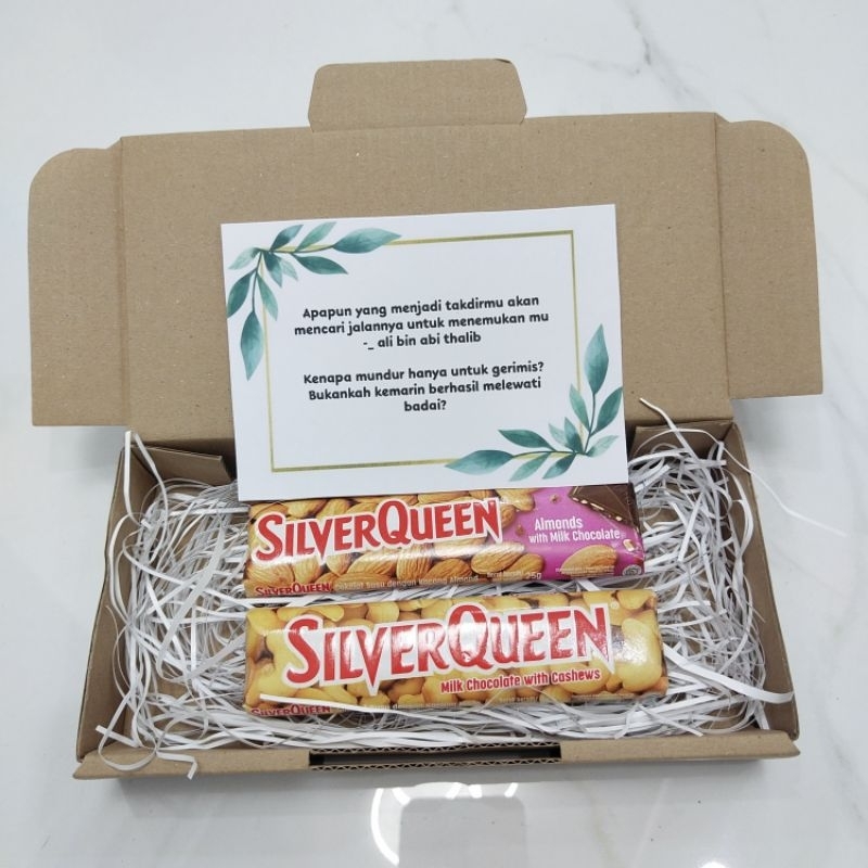 Jual Coklat cokelat chocolate Silverqueen / silver queen gift box ...
