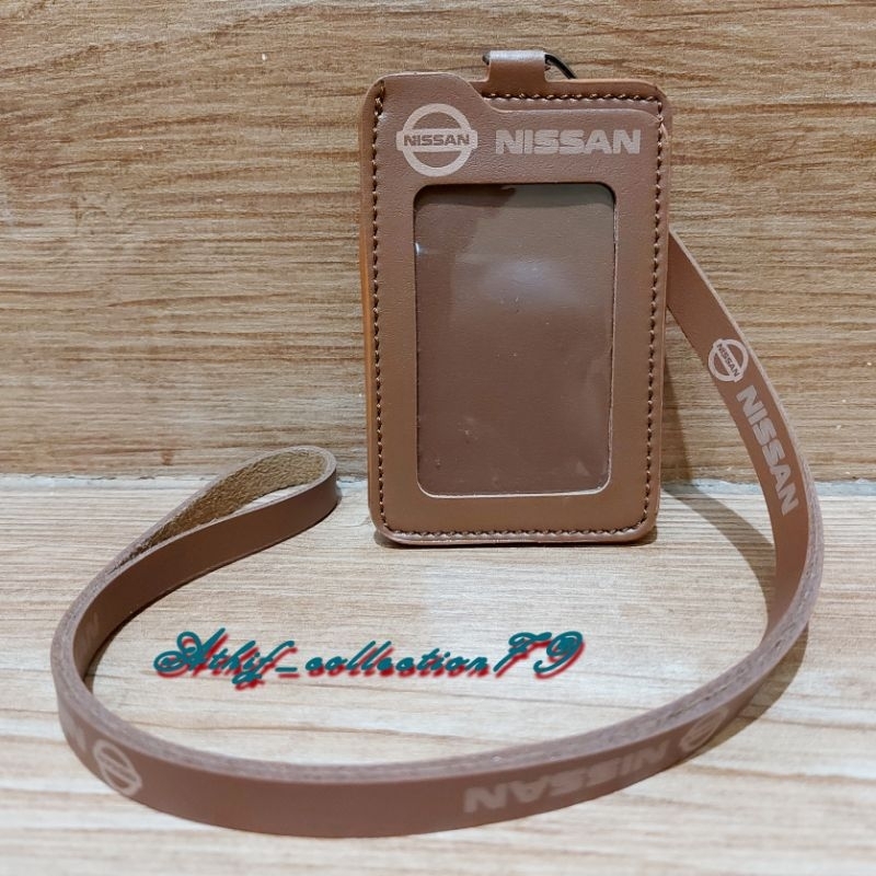 Jual Tempat Id Card Kulit Nissan Holder Id Card Nissan | Shopee Indonesia