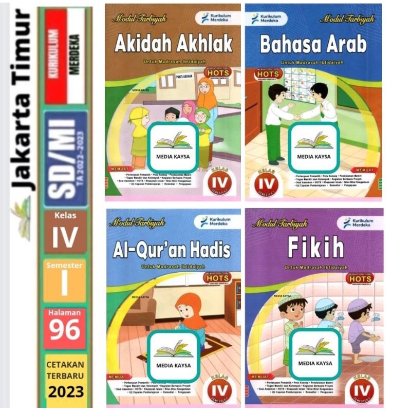Jual LKS SD/MI kelas 4 Semester 1-2 Kurikulum Merdeka tahun ajaran 2023-2024 Penerbit Arya Duta ...
