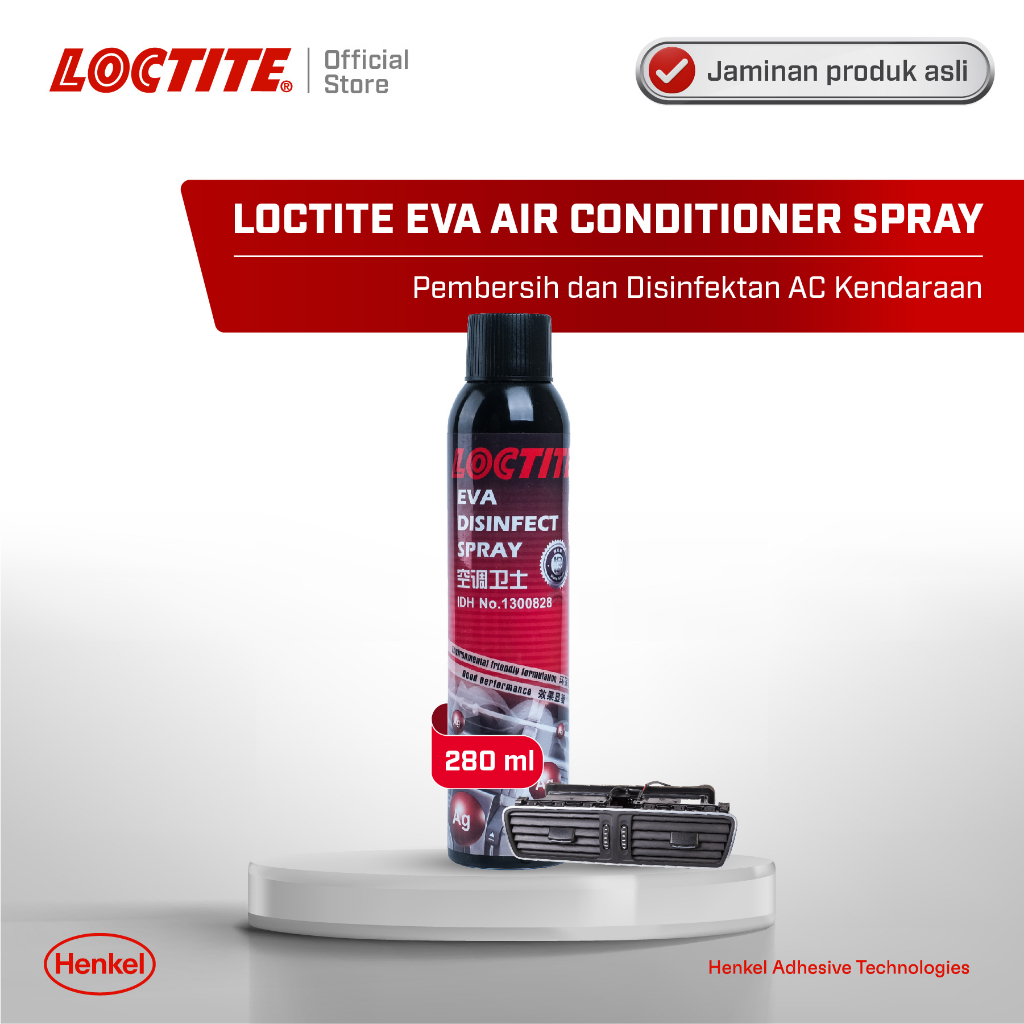 Jual Henkel LOCTITE Eva Air Conditioner Spray AC Cleaner Antibakteri ...