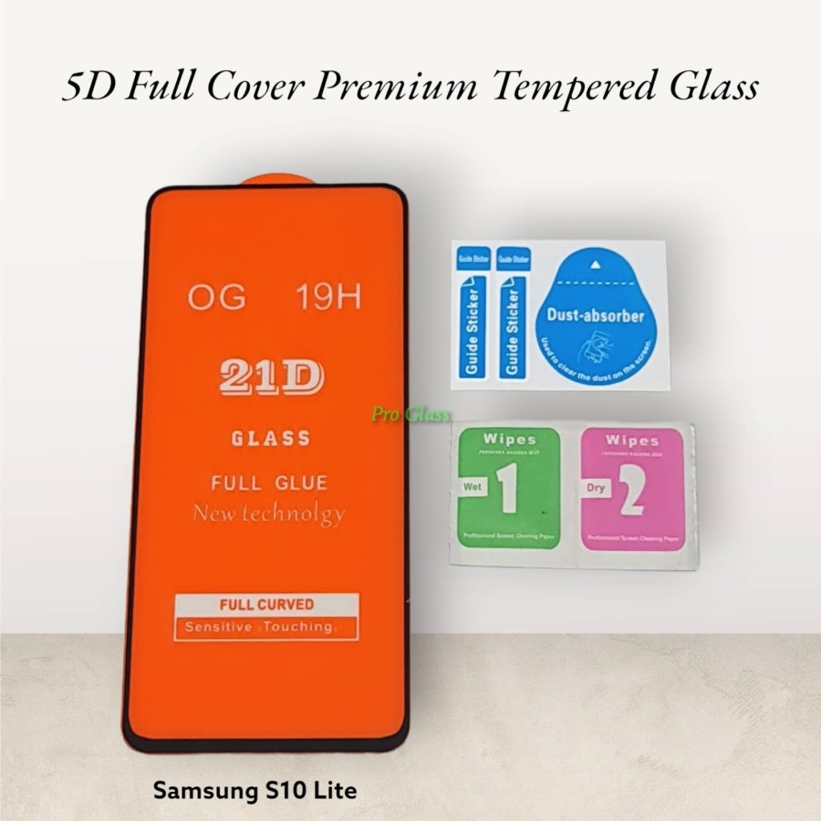 Jual Samsung S10 Lite 3D 4D 5D Full Cover Premium Tempered Glass ...