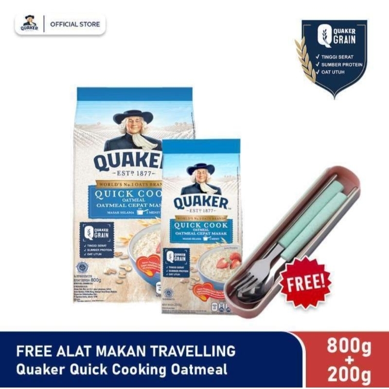 Jual Produk Quaker Instant Oatmeal 1200gr | Shopee Indonesia