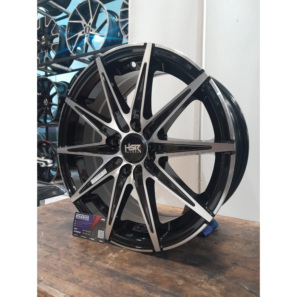 Jual Velg Mobil HSR Type Kccx 2 Ring 15 Pcd 4x100-4x114,3 Buat avanza ...