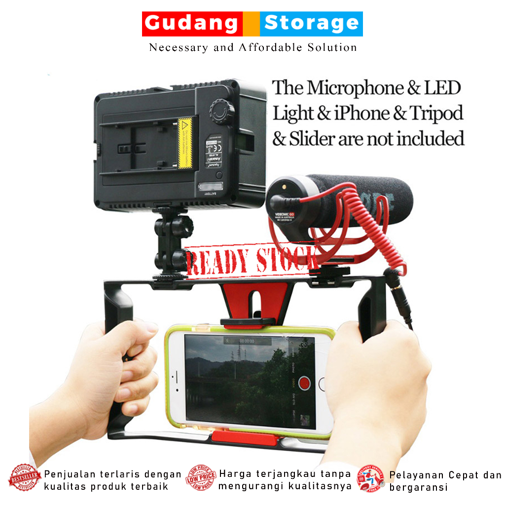 Jual [PROMO] Stabilizer Hp - Smartphone Handheld U-Rig / Stabilizer ...