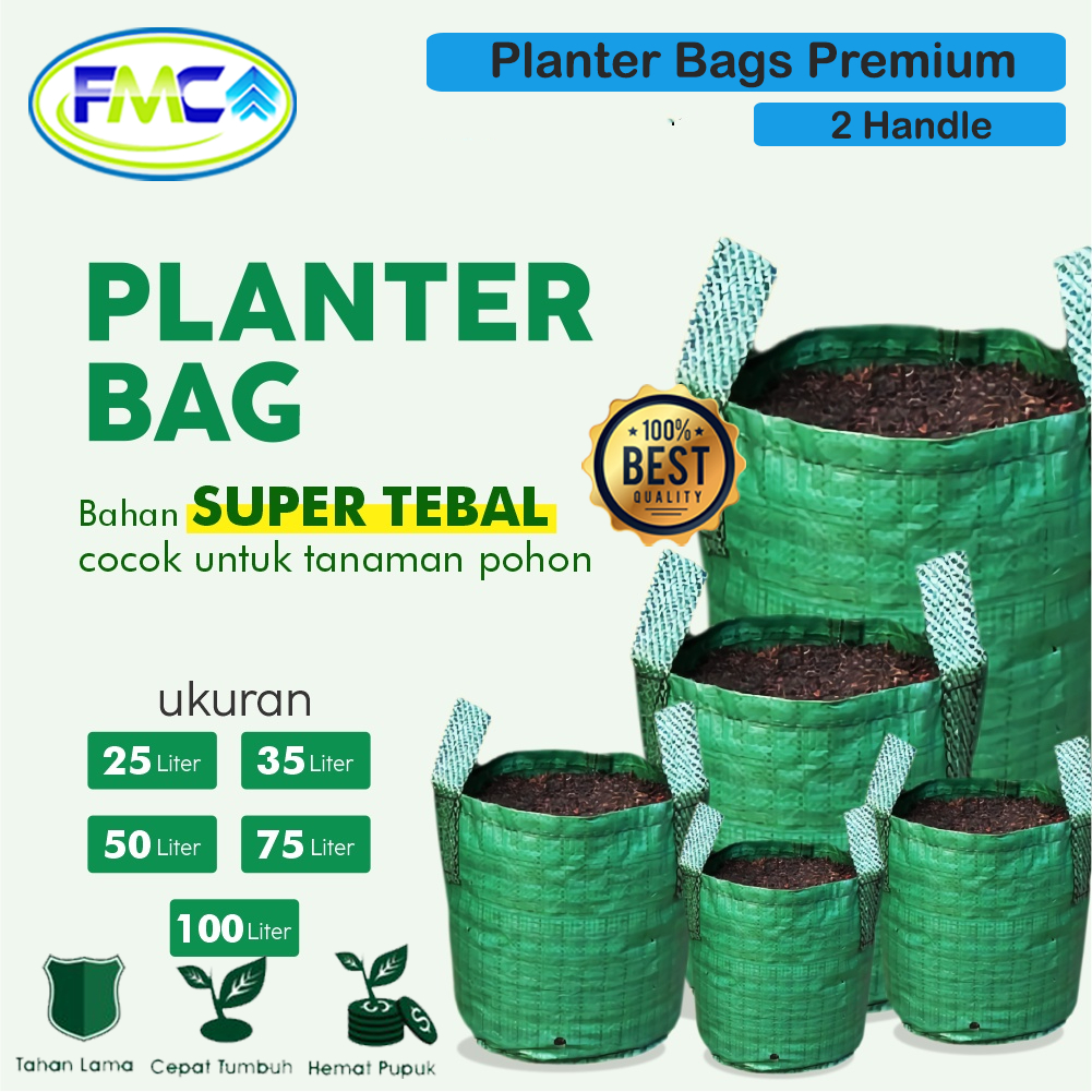 Jual Planter Bag Tanaman Pot Taman Besar Polibag Media Tanam Plybag ...