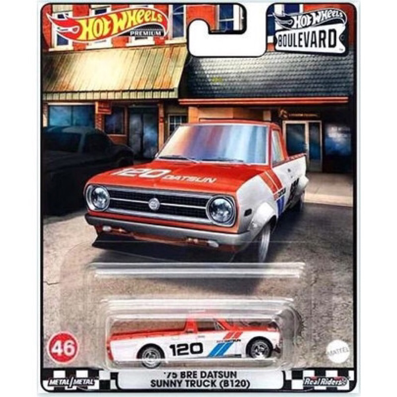 Jual HOT WHEELS PREMIUM '75 BRE DATSUN SUNNY TRUCK (B120) HW BOULEVARD | Shopee Indonesia