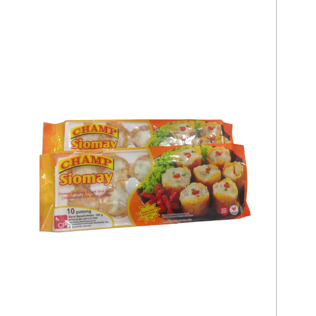 Jual Champ Chicken & fish Siomay 180gr ( Siomay ayam dan ikan) | Shopee ...