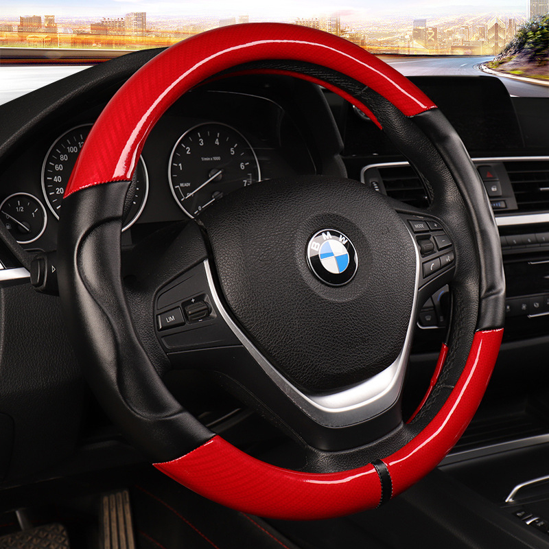 Jual Cover Stir Mobil/Universal Serat kulit Elastis Sarung Setir Mobil ...