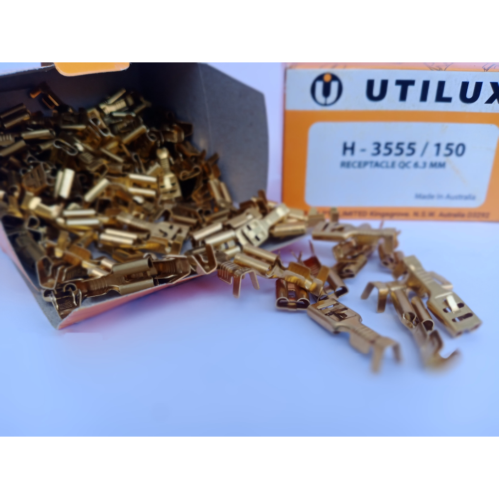 Jual HARGA PER BOX KONEKTOR CEWEK / FEMALE Terminal skun Utilux Tipe ...