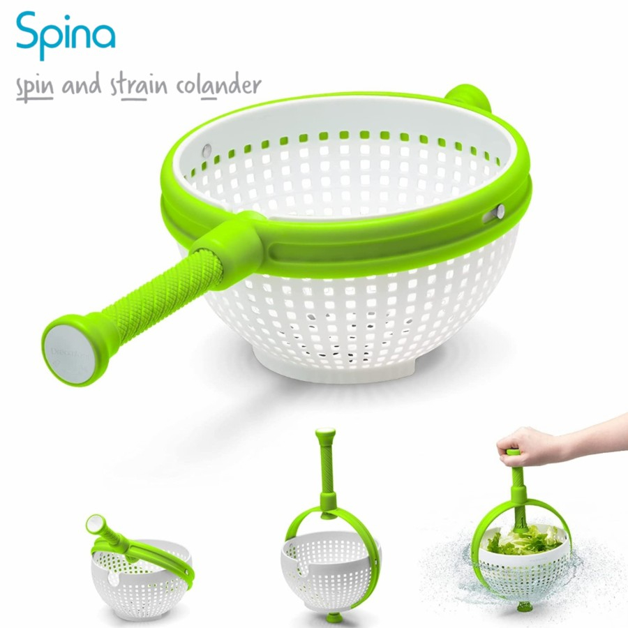 Jual Spinner Baskom Pengering Tirisan Strainer Cuci Salad Sayur Buah ...