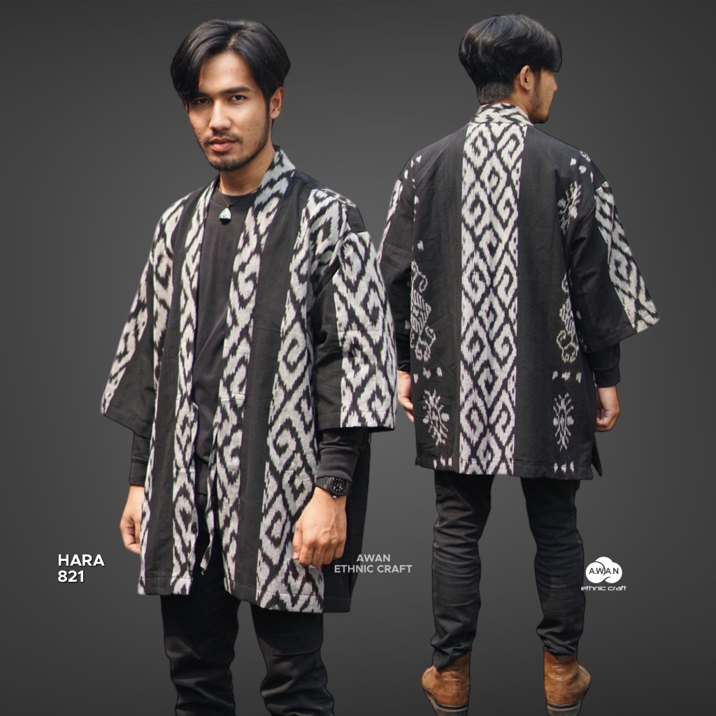 Jual HARA Outer Cardigan Tenun Etnik Wanita Pria | Shopee Indonesia