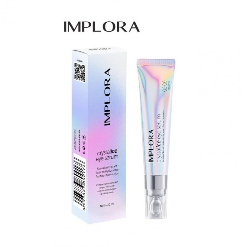 Jual IMPLORA Crystalice Eye Serum 20ml | Shopee Indonesia